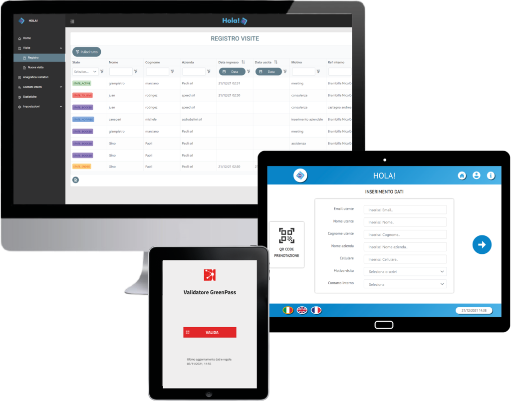Hola! - Software gestione ospiti | Softeam